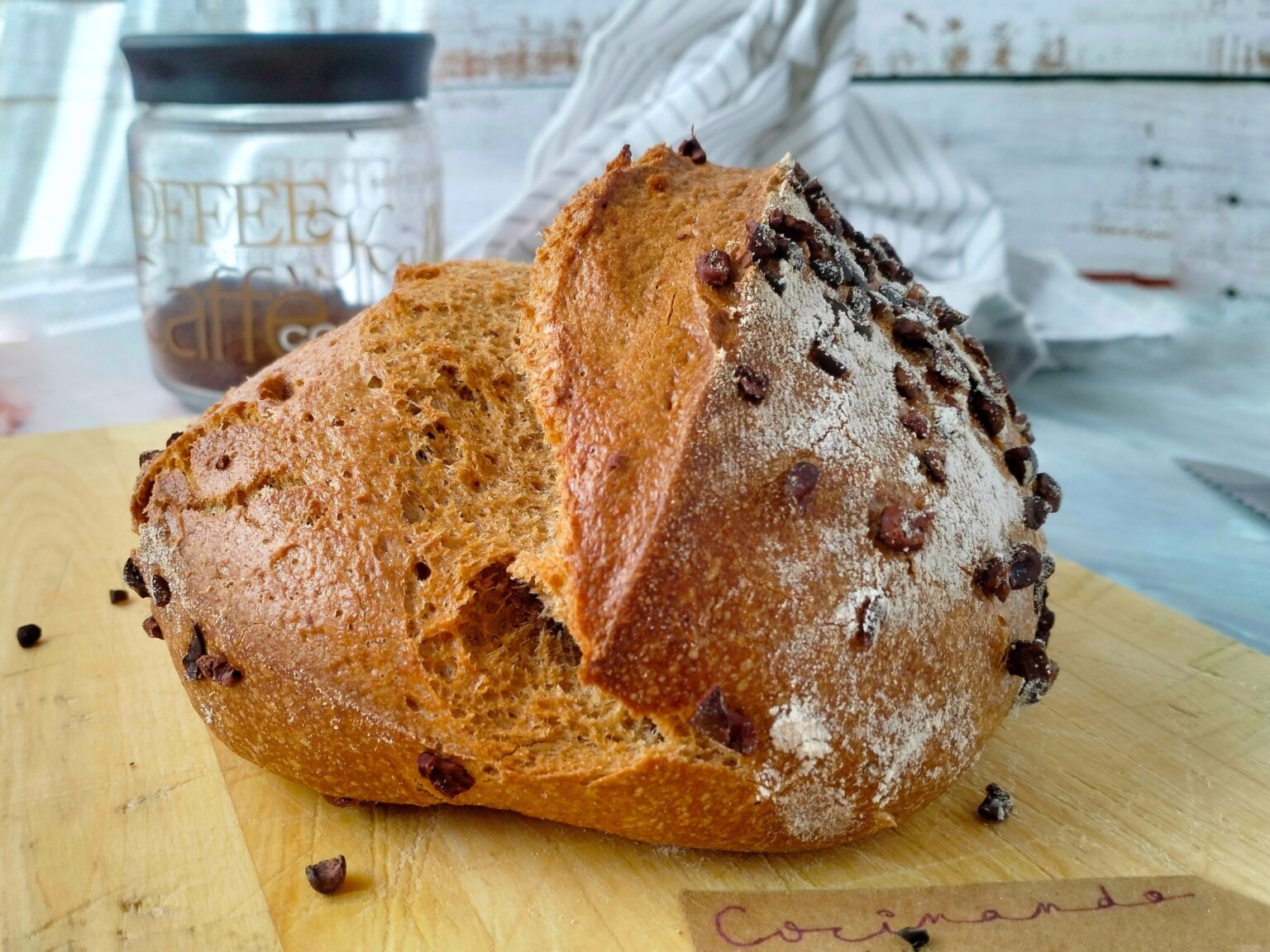 Pan de café | Cocinando para mis cachorritos.