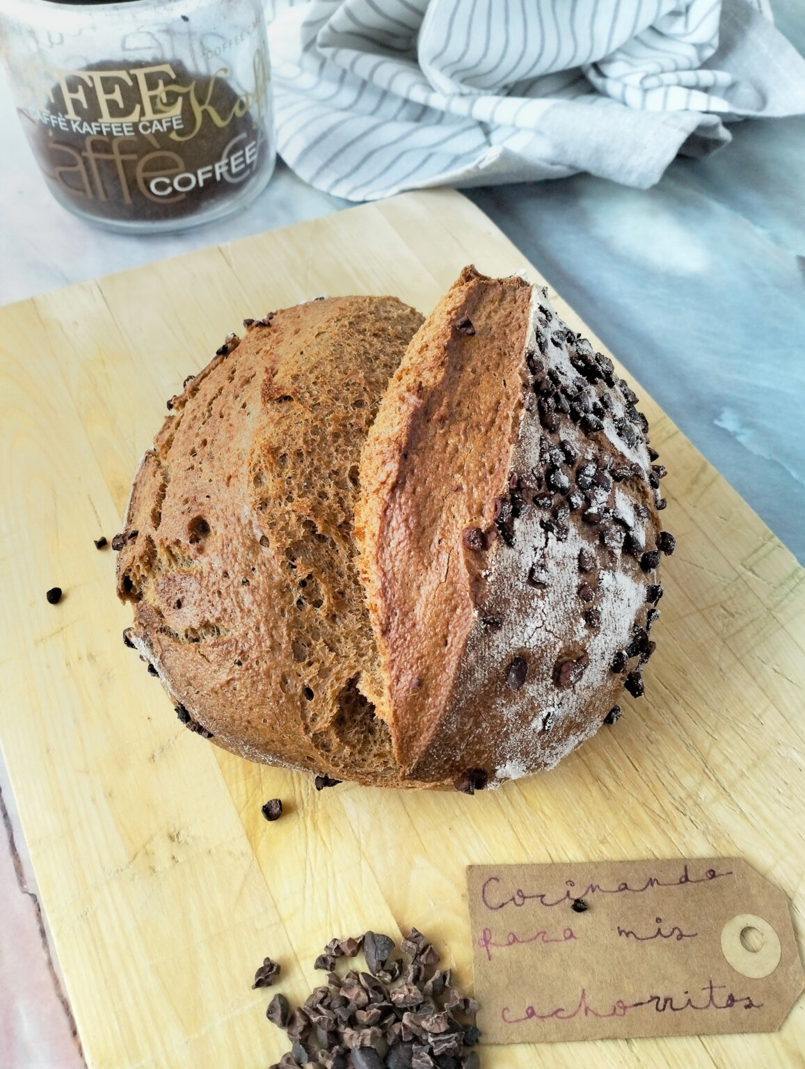 Pan de café | Cocinando para mis cachorritos.